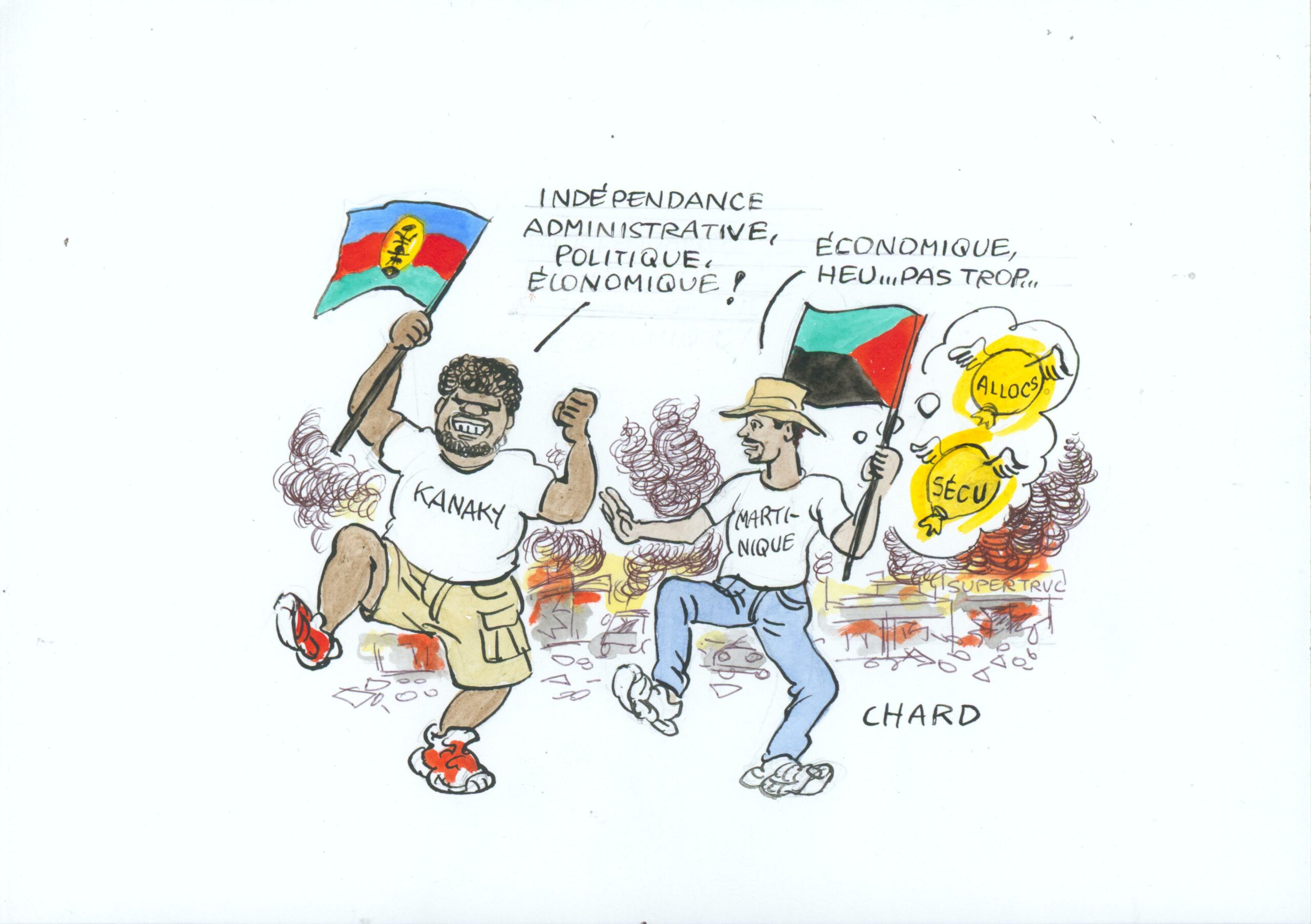 Revendications (relativement) indépendantistes dans les Dom-Tom: le ...